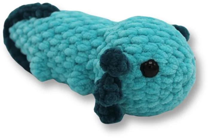 Vali Crochet Háčkovaný Axolotl Barva zvířátka: Tyrkysová