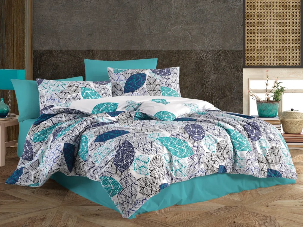 Povlečení bavlna 140x200, 70x90cm Linna Zapínání: zipový uzávěr