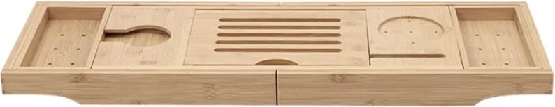 Mexen Bamboo polička na vanu 70-105 cm, přírodní bambus - 701170-00