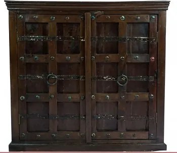 Rustikální Indická komoda z palisandrového dřeva  1506