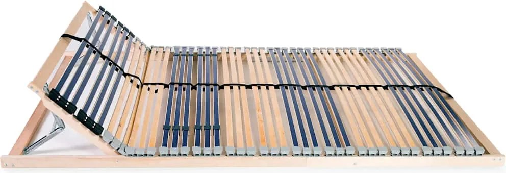 Lamelový rošt postele se 42 lamelami 7 zón 140 x 200 cm 246472