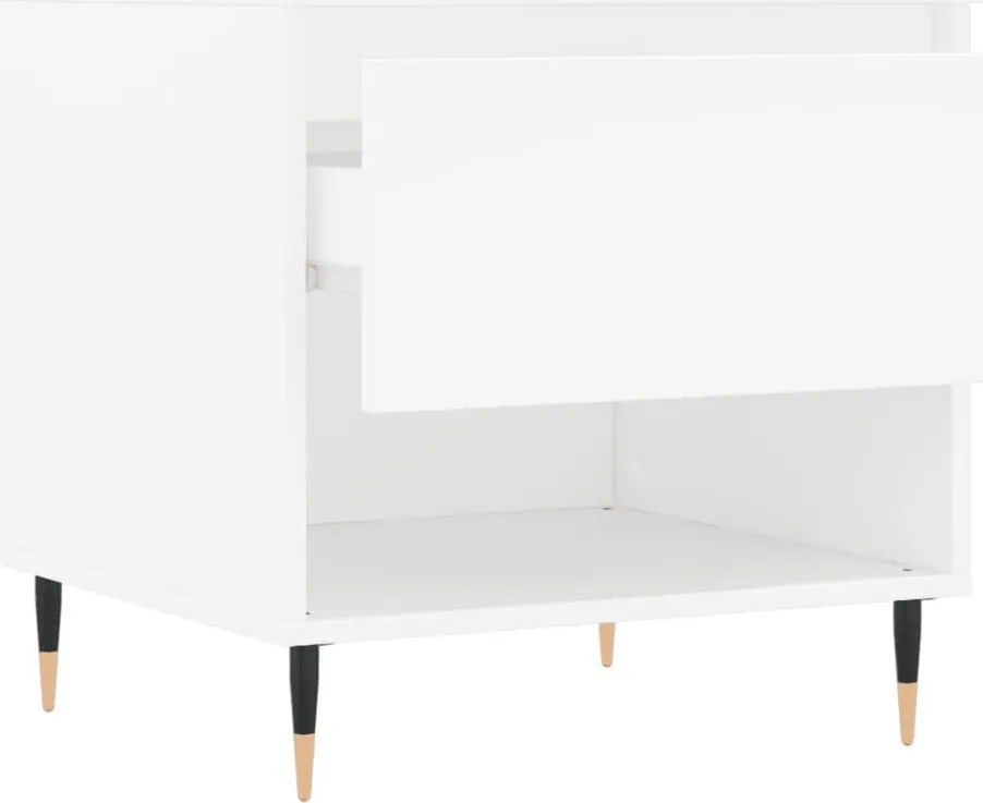 vidaXL Konferenční stolky 2 ks 50x46x50 cm kompozitní dřevo [830893] Barva: hnědý dub