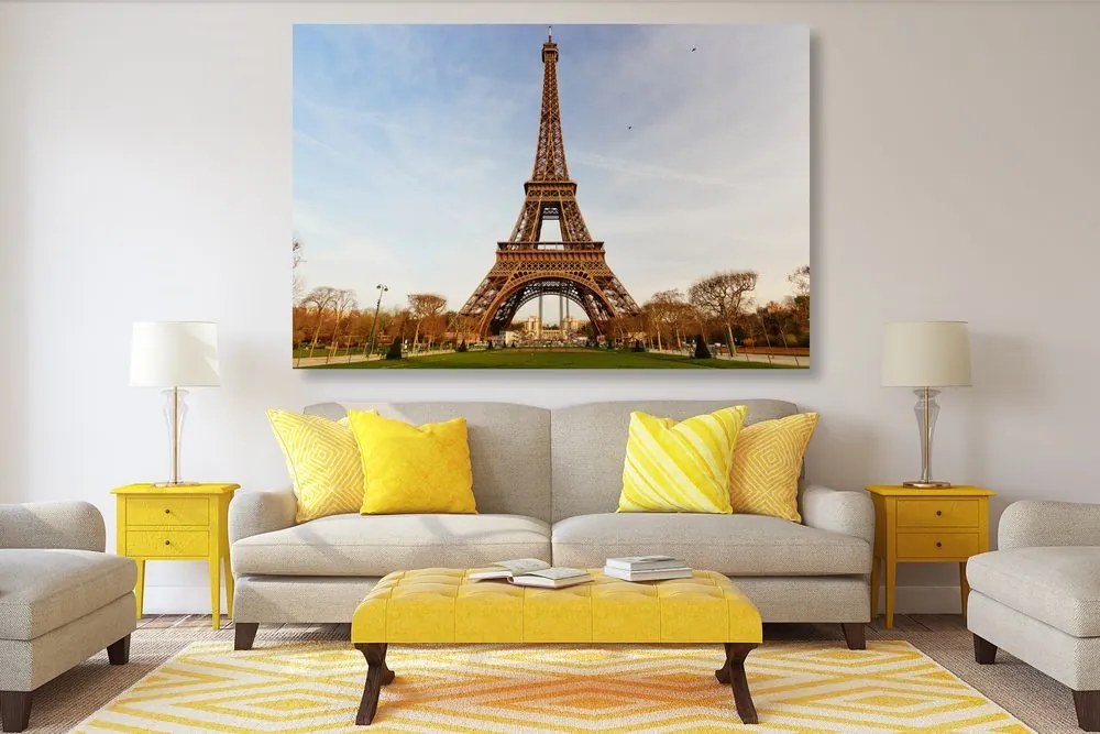 Obraz slavná Eiffelova věž - 60x40 cm