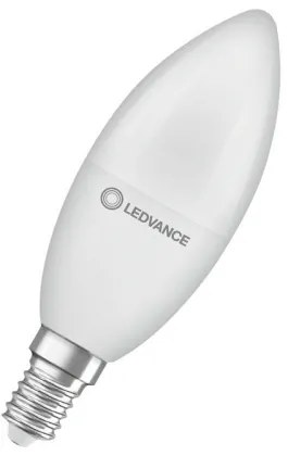 LED žárovka E14 LEDVANCE CL B FR 7,5W (60W) teplá bílá (2700K) svíčka