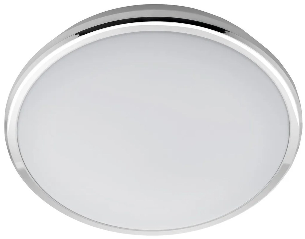 Sapho Sapho, SILVER stropní LED svítilna, průměr 29cm, 10W, 230V, 3000K/4000K/6500K, IP44, chrom, AU480