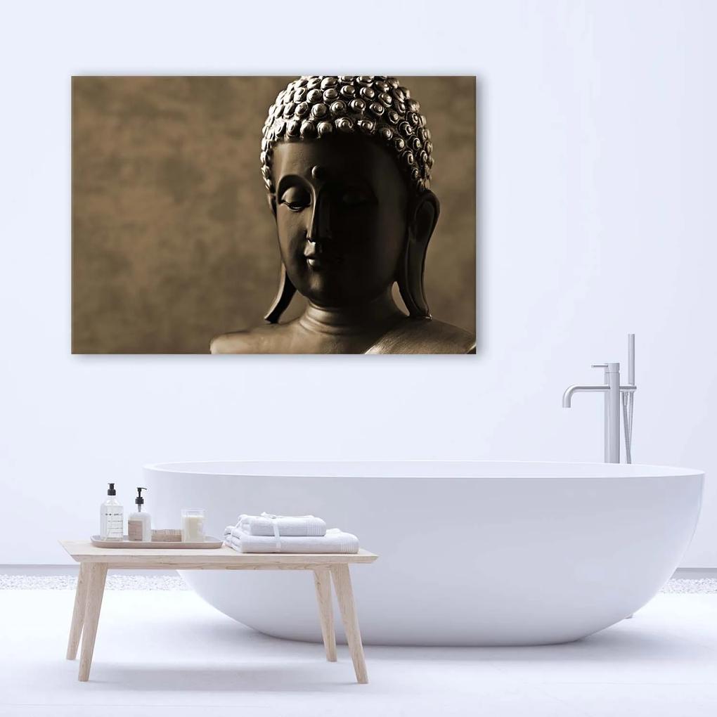 Gario Obraz na plátně Hlava Buddhy Rozměry: 60 x 40 cm