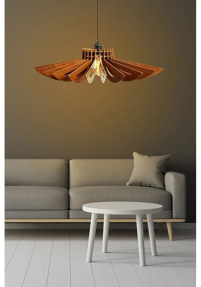 Závěsné svítidlo v přírodní barvě ø 68 cm – Opviq lights