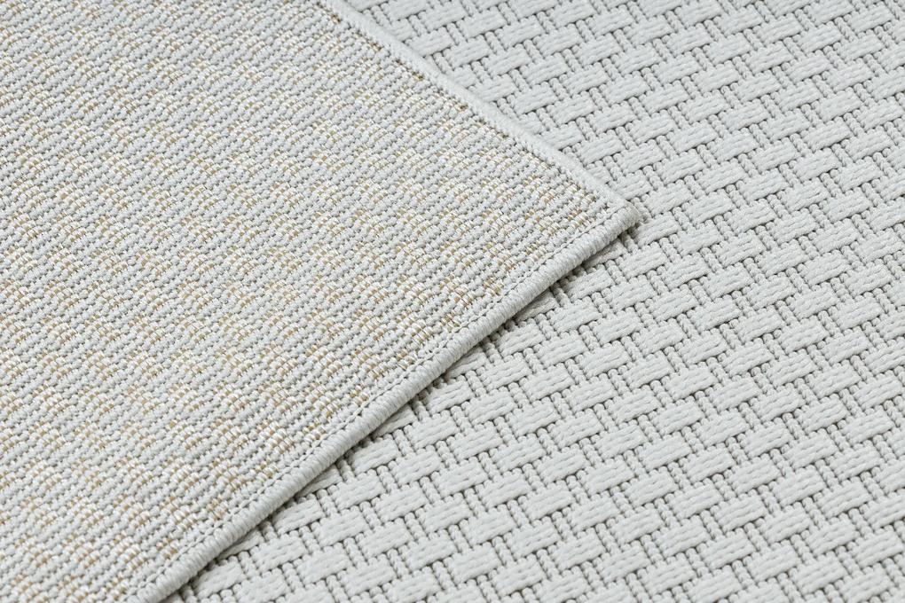 Dywany Łuszczów Kusový koberec Timo 6272 White – na ven i na doma ROZMĚR: 120x170