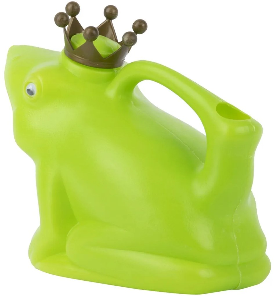 Dětská konev na zalévání Frog, 1,7 l, zelená