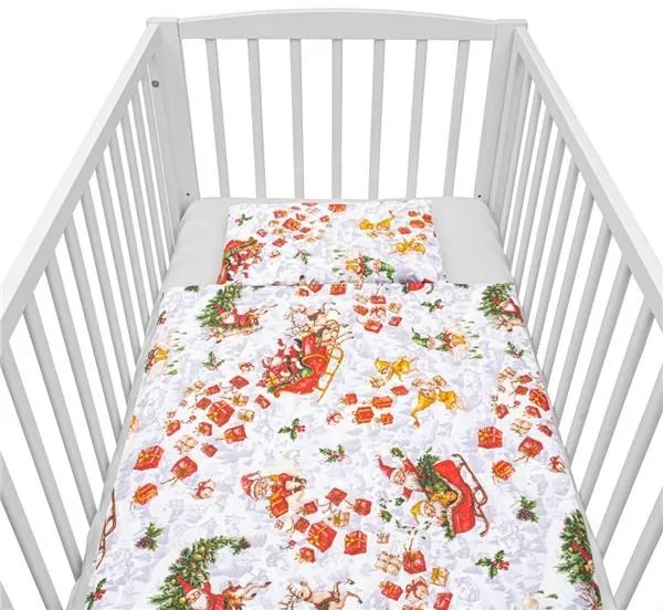 2-dílné ložní povlečení New Baby Christmas 90/120 cm