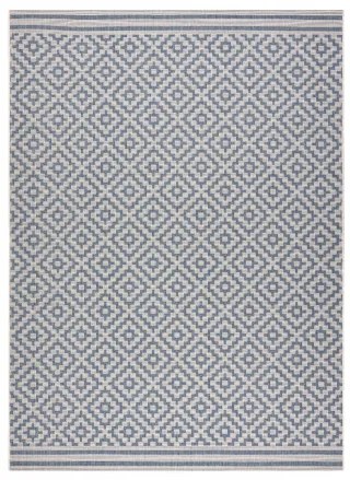 koberec FLAT 48357/951 SISAL čtverce Ruta velikost 140x200 cm | krásné koberce cz