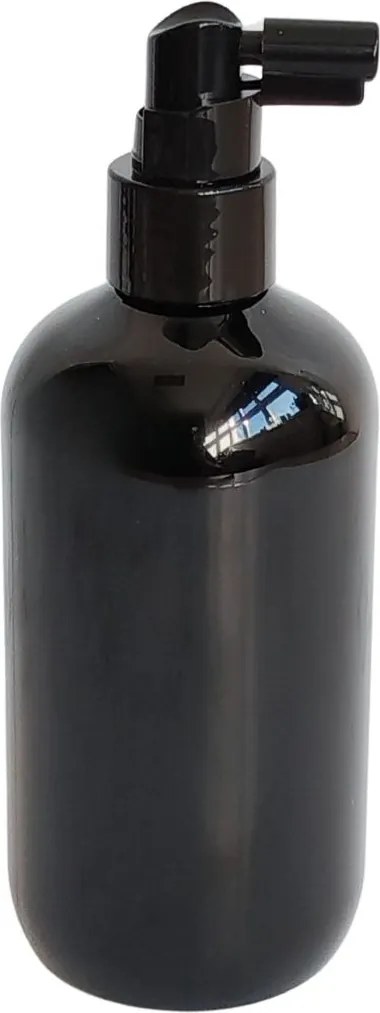 Dávkovač na mýdlo 300 ml černý s černým sprejem BELA