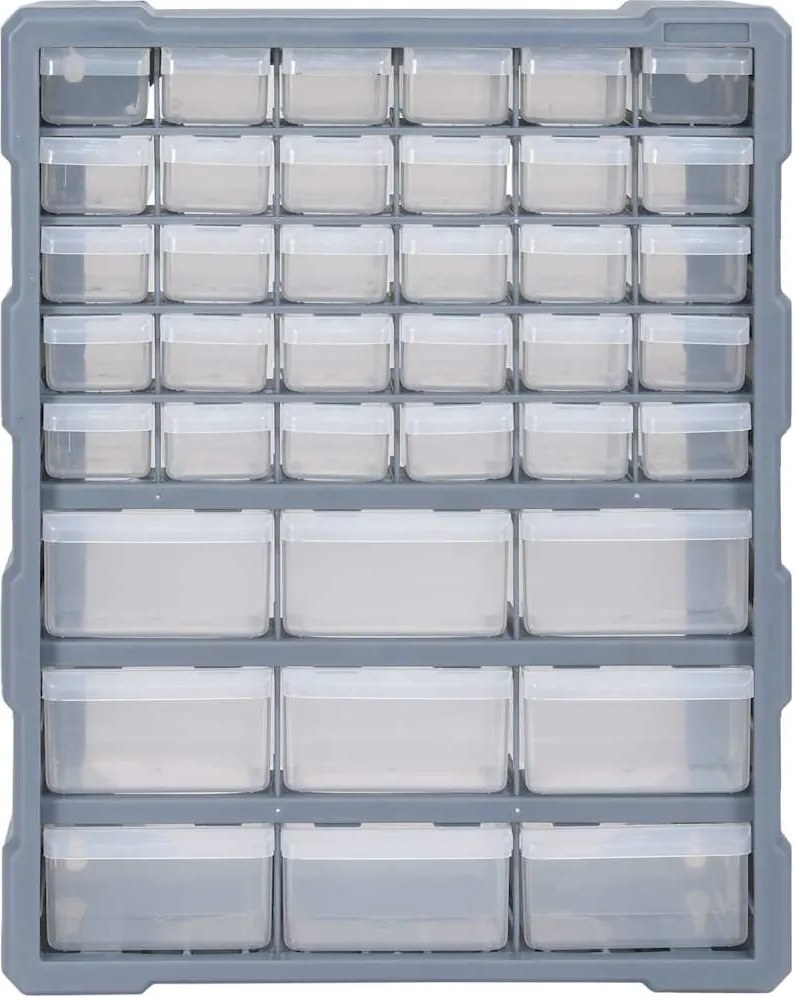 Organizér s 39 zásuvkami 38 x 16 x 47 cm 147586