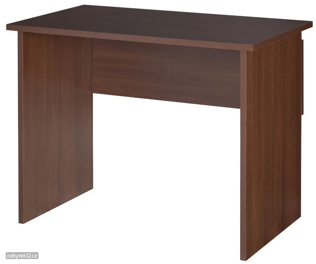 Jednoduchý psací stůl Madelin 2, LTD, třešeň malaga, 58x75x100 cm