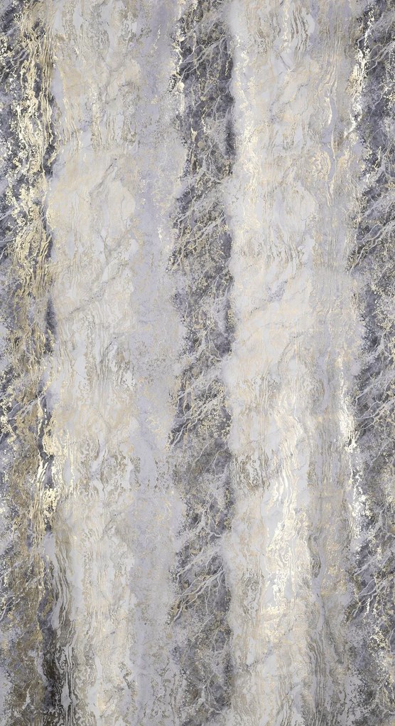 ZATEMŇOVACÍ ZÁVĚS NA KROUŽCÍCH SOFI 135X250 CM VZOROVANÁ