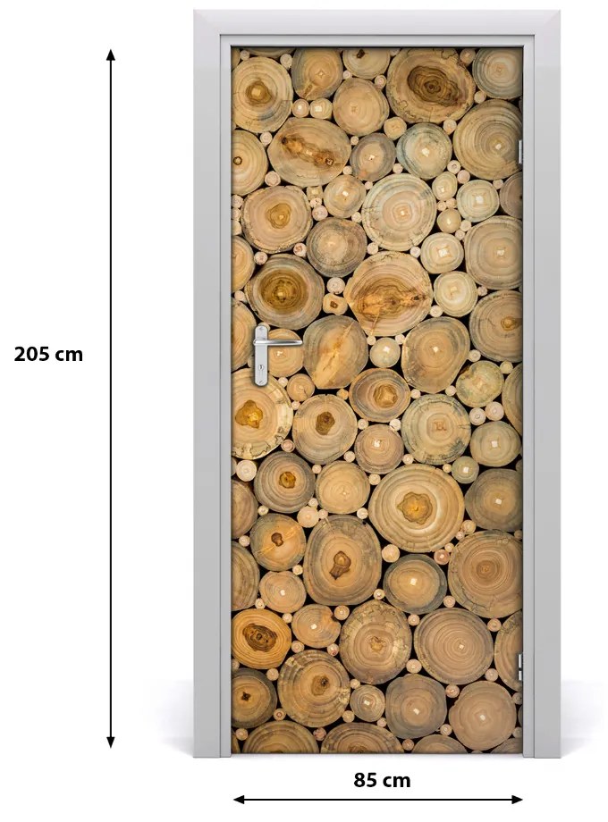 Fototapeta samolepící na dveře kmen stromu 85x205 cm