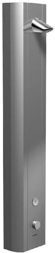 Schell Linus - Sprchový panel s termostatem DP-C-T, CVD elektronika, eloxovaný hliník 008200899