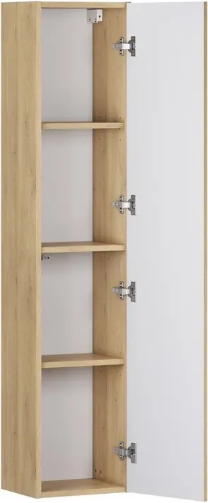 Koupelnová sestava Terra s deskou a skříňkami 80 cm dub cremona