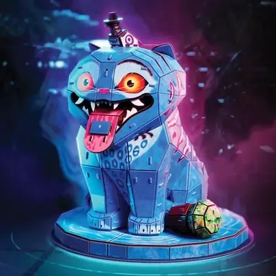 SPIN MASTER 4D Build K-Pop Demon Hunters Derpy Tiger a Sussie / 3D mod