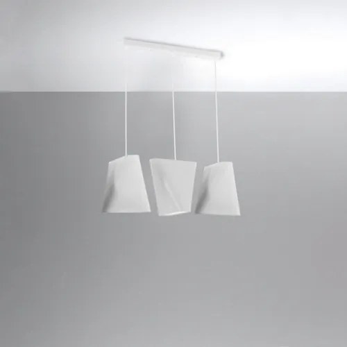 Lustr SOLLUX BLUM 3 bílý E27 3x60W bez žárovky SL.0771