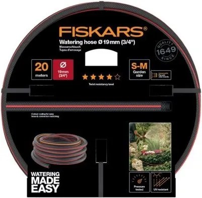 Hadice Fiskars Q4 19mm, 20m, 3/4 - SKLADEM !