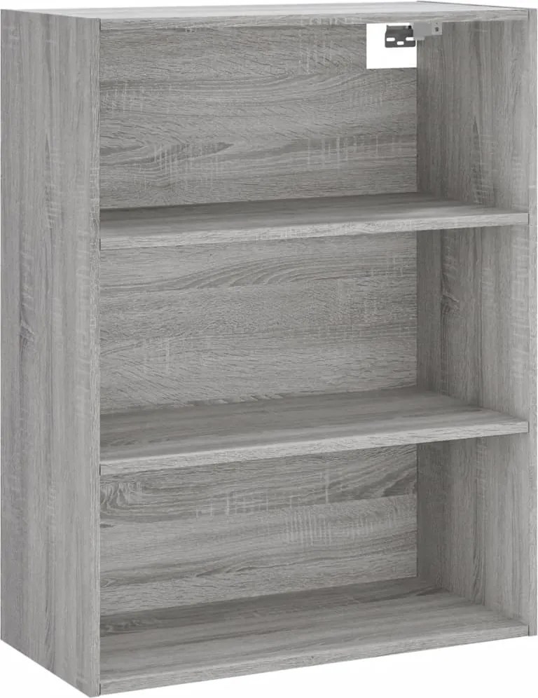 Skříň highboard šedá sonoma 69,5 x 34 x 180 cm kompozitní dřevo 3189491
