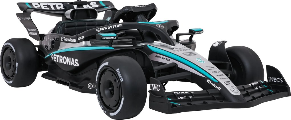Ramiz Formule AMG Petronas F1 elektrické autíčko pro děti černé na dálkové ovládání + ovladač R/C