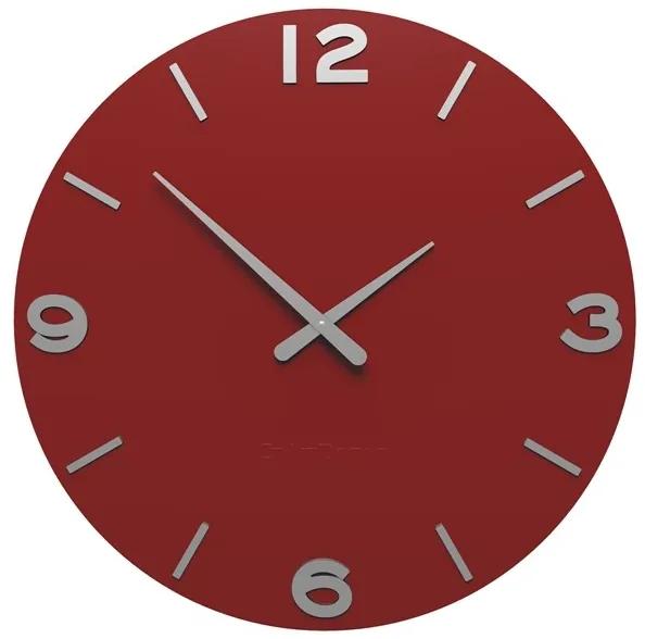 Designové hodiny 10-204 CalleaDesign 60cm (více barev) Barva čokoládová-69 - RAL8017