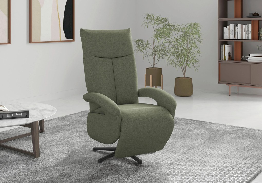 XXXLutz RELAXAČNÍ KŘESLO, textil, olivově zelená Sit & More - Online Only křesla & taburety - 00014401323S