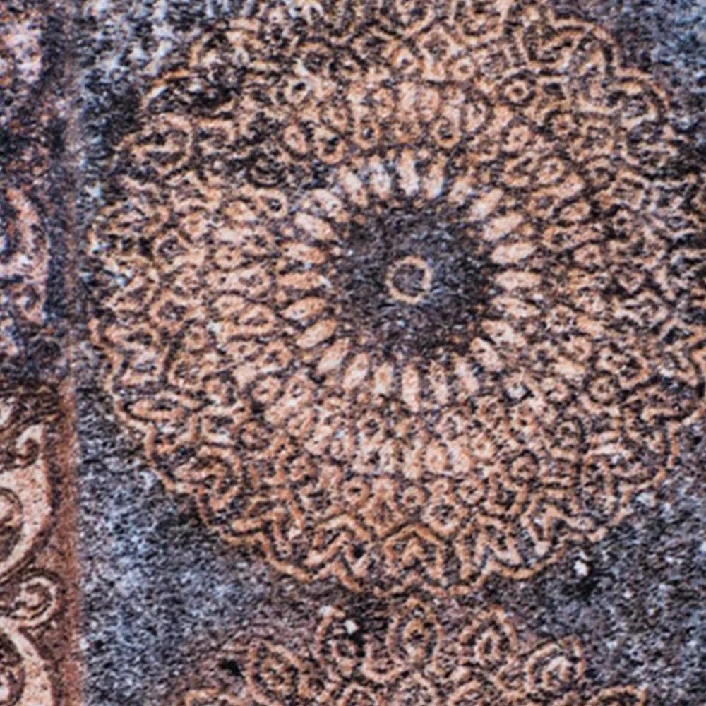 Ozdobný paraván Mandala Boho - 180x170 cm, pětidílný, obustranný paraván 360°