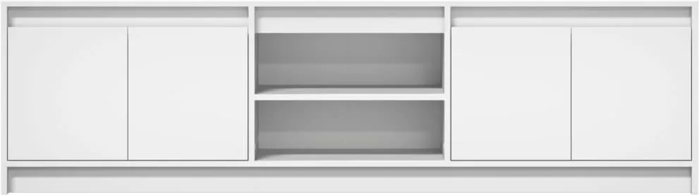 TV skříňka s LED bílá 180 x 34 x 50 cm kompozitní dřevo 3307912