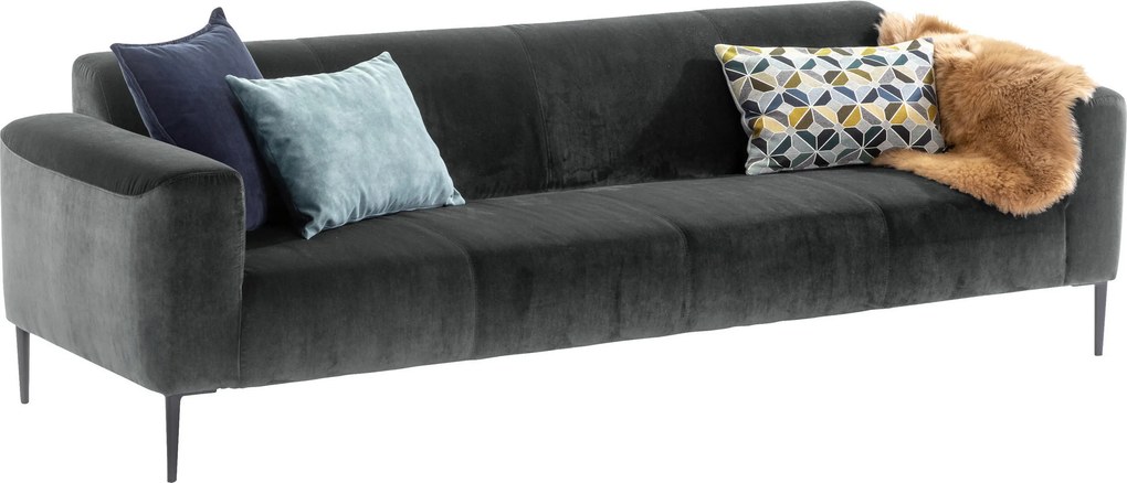 XXXLutz TŘÍMÍSTNÁ POHOVKA, textil, tmavě šedá W.Schillig - Pohovky - 000137005213