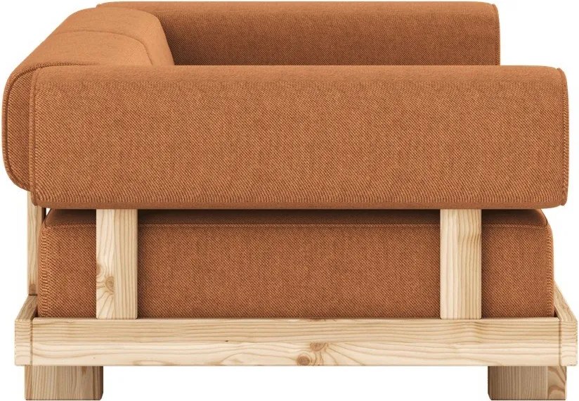 Oranžová pohovka 214 cm Stay – Karup