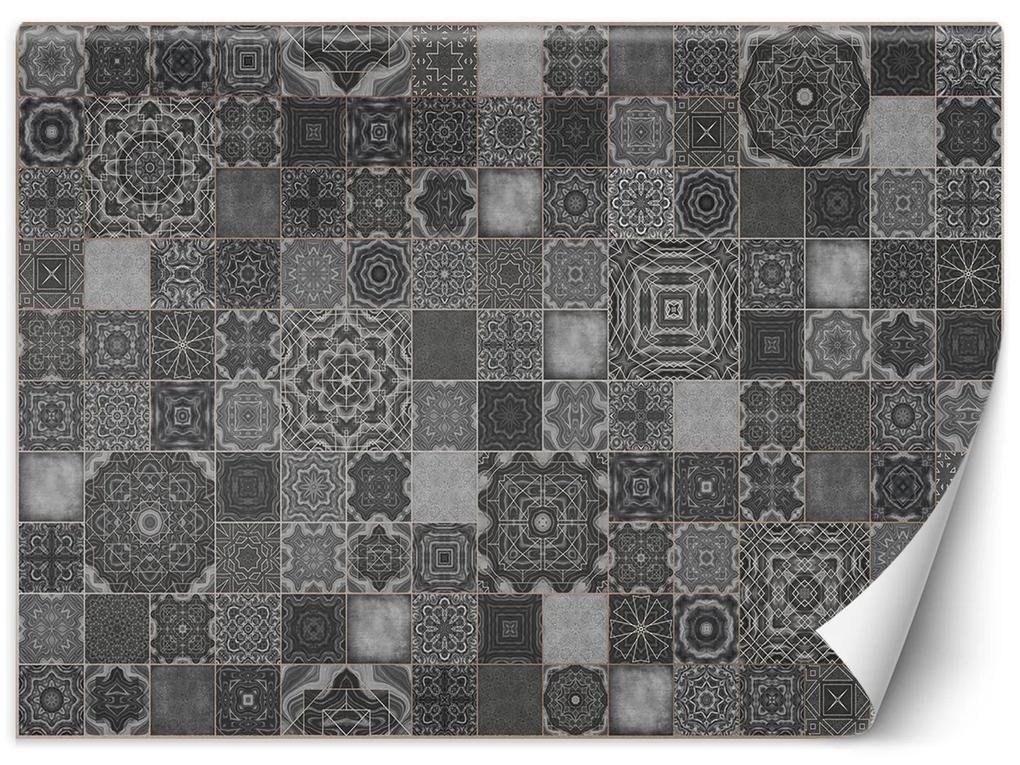 Gario Fototapeta Orientální šedá mozaika - Andrea Haase Materiál: Vliesová, Rozměry: 200 x 140 cm