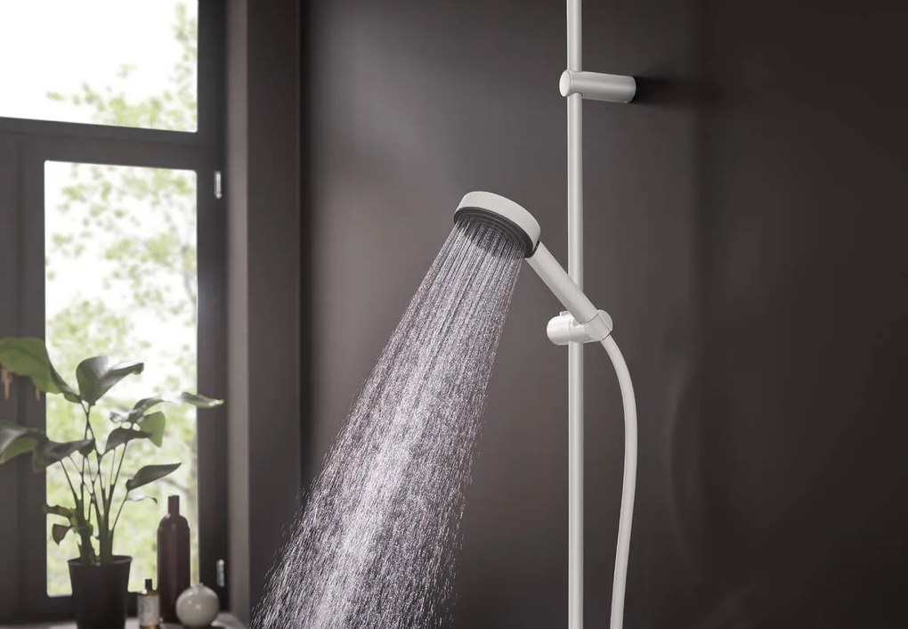 Hansgrohe Pulsify S, ruční sprcha 105 1jet, bílá matná, HAN-24120700