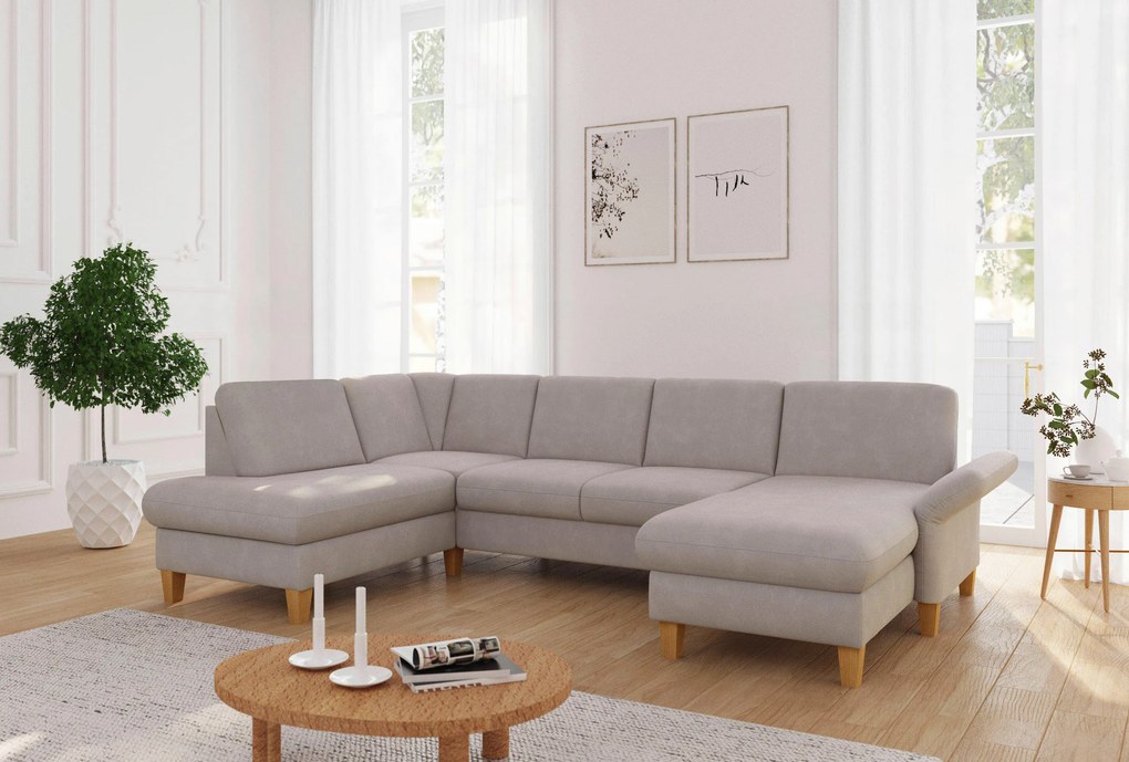 XXXLutz SEDACÍ SOUPRAVA, textil, šedobéžová Sit & More - Sedací soupravy - 000144016198