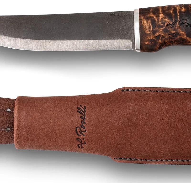 Finský nůž Roselli Hunting knife UHC / stříbro
