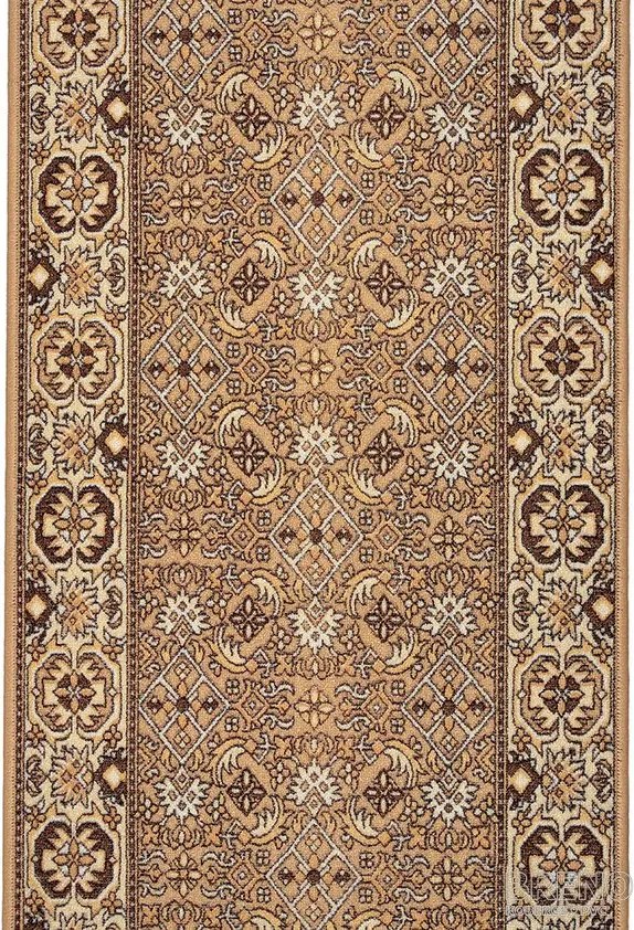 Breno Běhoun BIDJAR 33, šíře 100 cm, Vícebarevné/Béžová