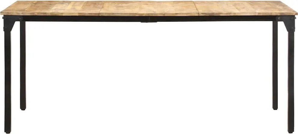 Jídelní stůl 180 x 90 x 76 cm hrubé mangovníkové dřevo 321975