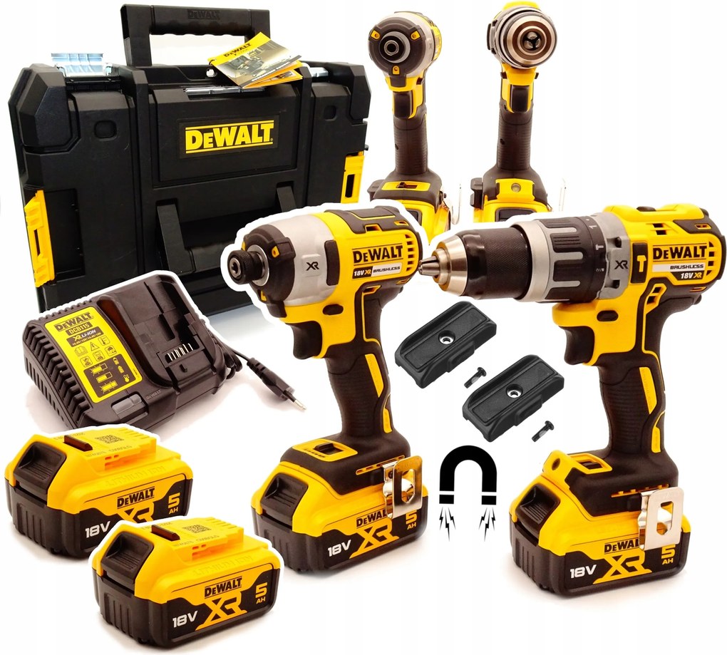 DeWalt DCK266P2 vrtačka DCD796 70Nm šroubovák DCF887 205Nm Set