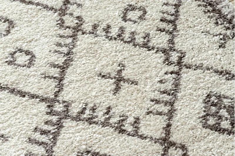 Dywany Łuszczów Kusový koberec Berber Tanger B5940 cream and brown - 120x170 cm