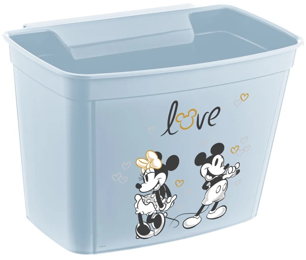 Závěsný organizér/box Keeeper Mickey Mouse - 4 l, modrý