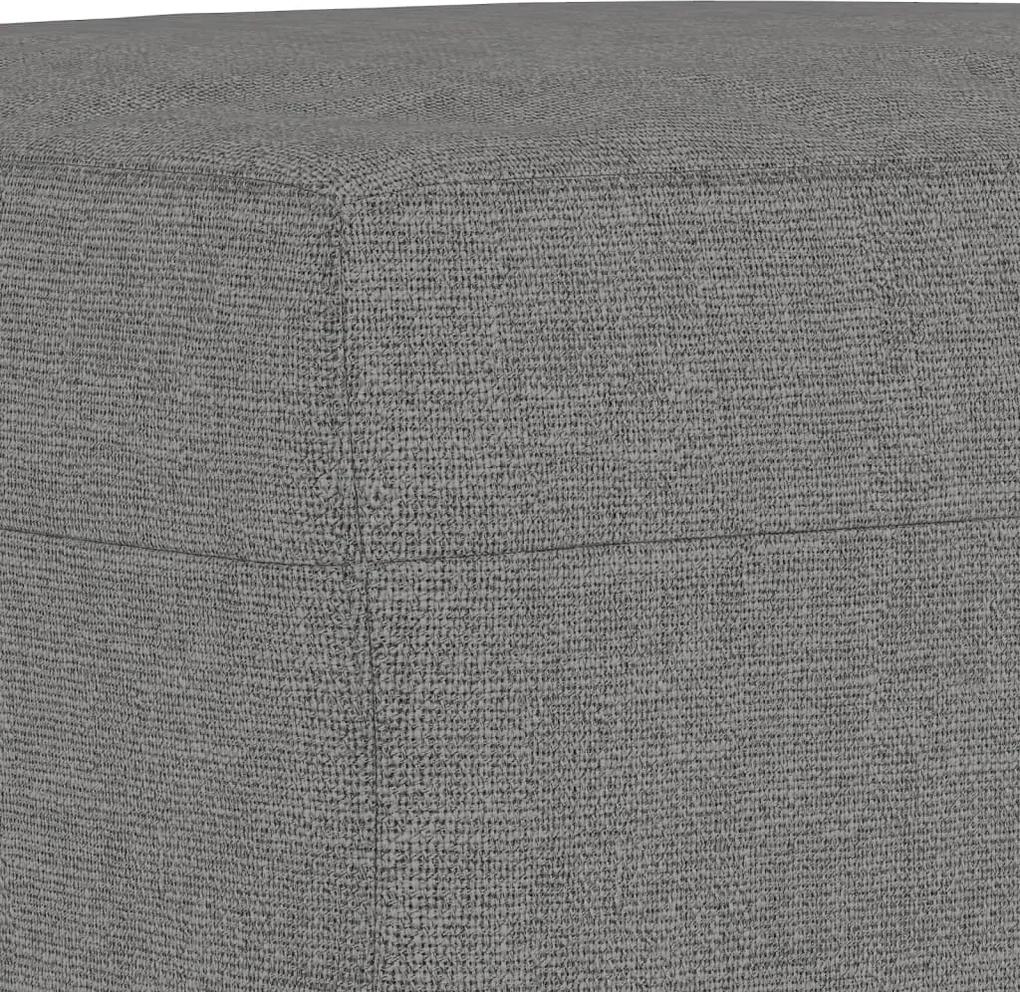 vidaXL Lavice 70 x 35 x 41 cm textil [349368] Barva: Tmavě šedá