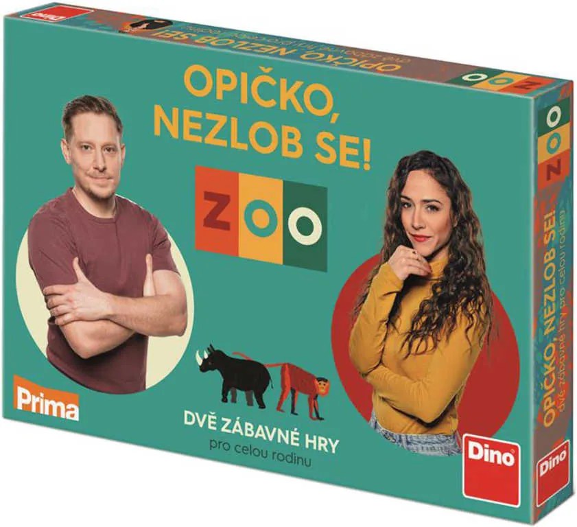 DINO Hra Opičko, nezlob se! Prima ZOO 2v1 *SPOLEČENSKÉ HRY* dn631755