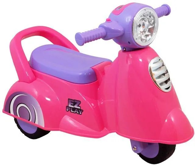 Dětské jezdítko se zvukem Baby Mix Scooter pink