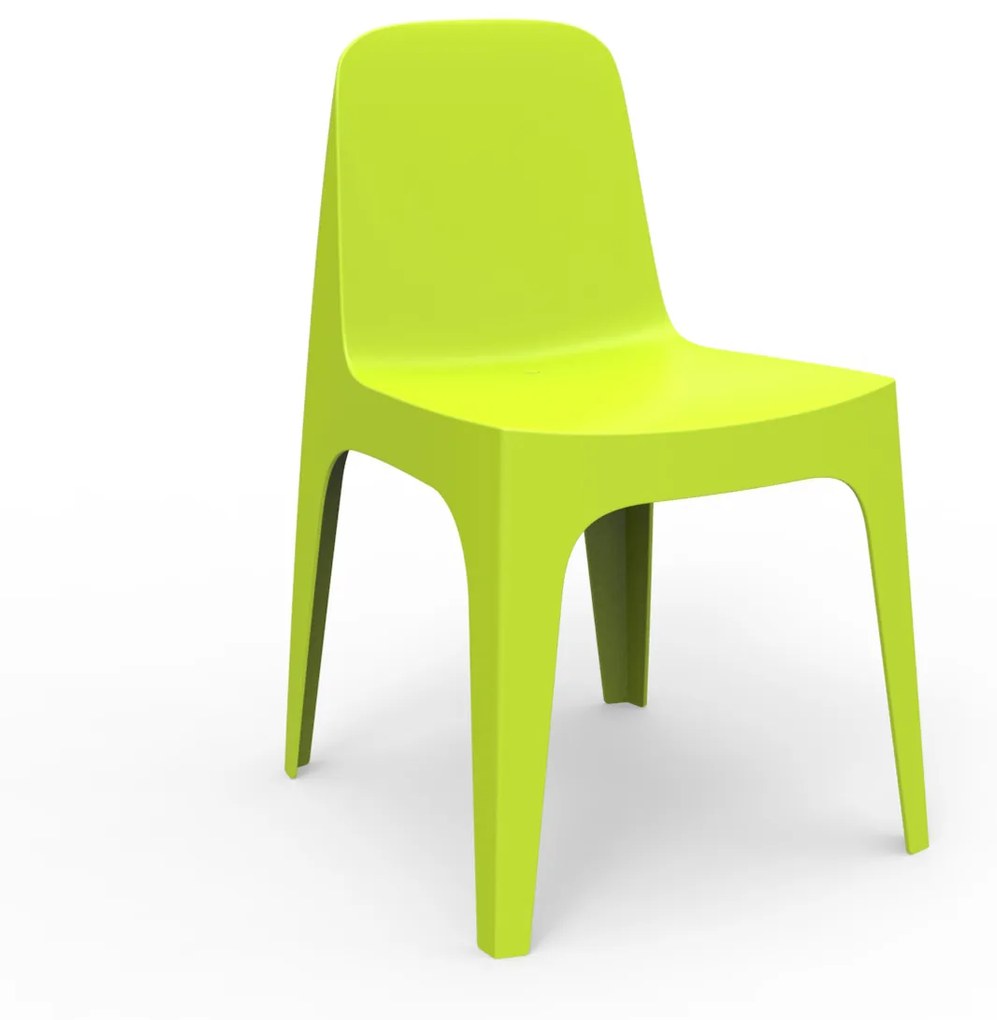 VONDOM - Židle SOLID - zelená