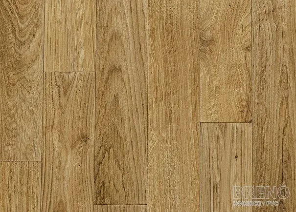 Breno PVC TRENTO Honey Oak 263L – medově hnědé dřevo, šíře 400 cm