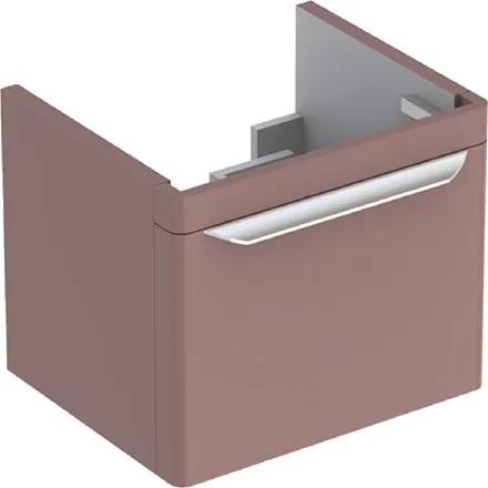 Geberit myDay - Umyvadlová skříňka, 495x410x430 mm, 1 zásuvka s LED osvětlením, taupe Y824061000