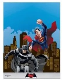 Plastový party ubrus Batman vs Superman 120 x 180 cm