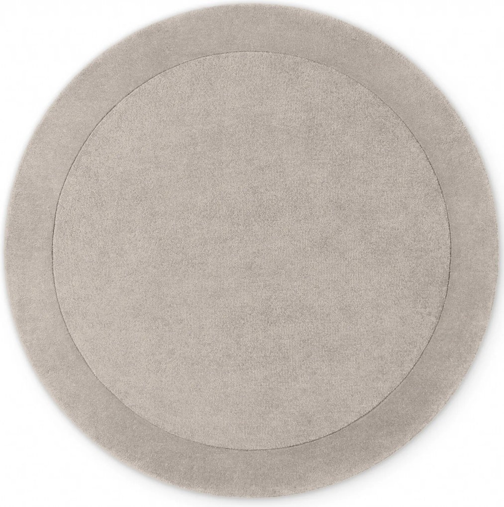 Villeroy & Boch Kusový koberec Kivi 106283 Grey kruh, 200x200 (průměr) kruh, šedá, ložnice